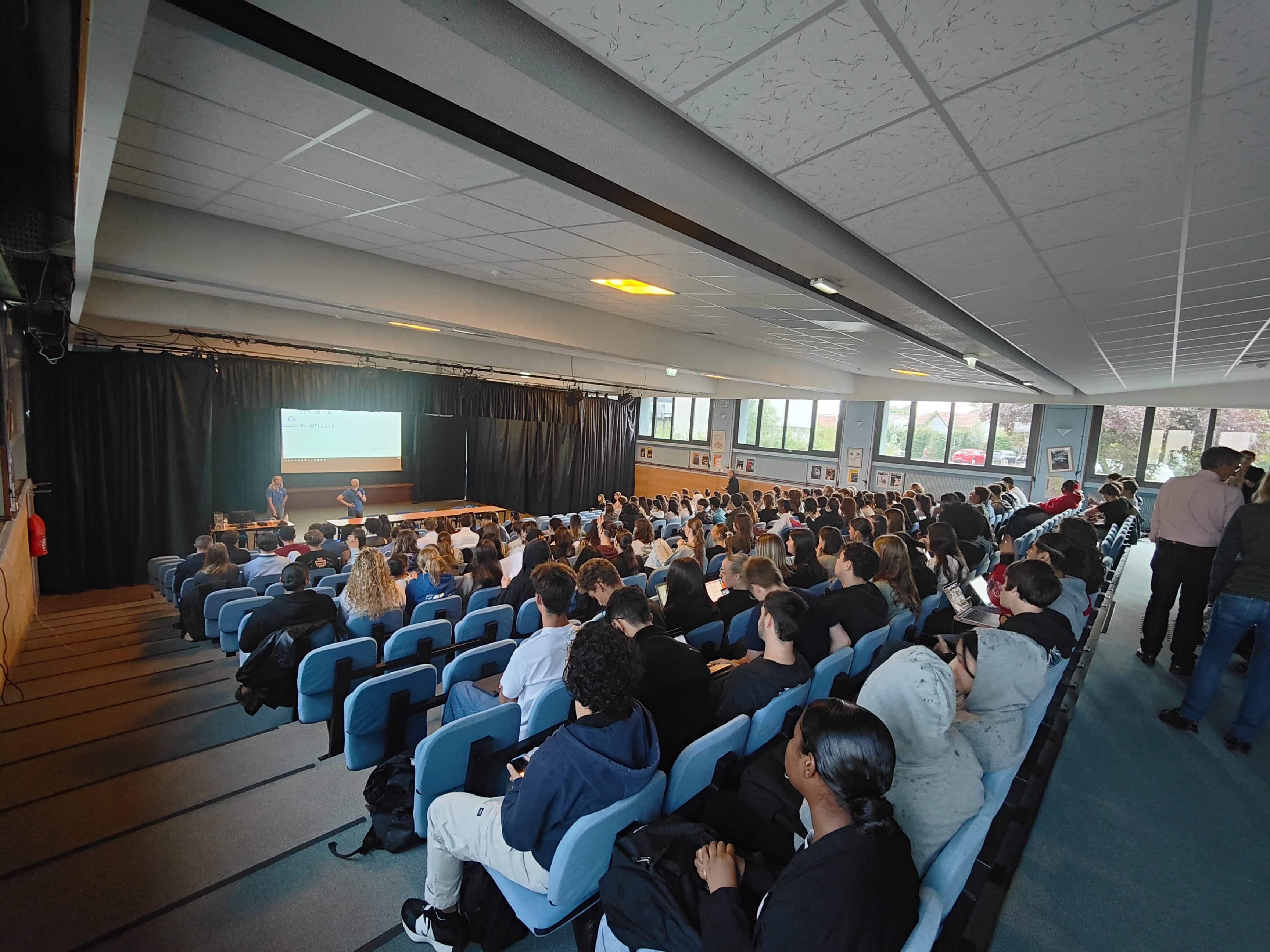 Conférence Google Ateliers Numériques lycée Victor Louis